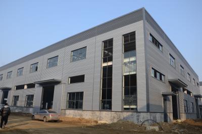 China Supporting Third Party Test Pre Designed Steel Structure Frame Warehouse Office Buildings for sale