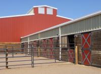 China Prefabricated Steel Structure Horse Barn - Durable Metal Horse Stables for sale