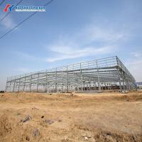 China Q355B Steel Structure Industrial Warehouse Hangar with High Strength Bolts for sale