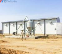 China Prefab Steel Structure Broiler Chicken Shed with Onsite Installation for sale