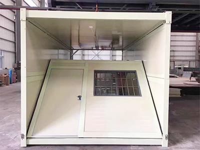 China Folding Container House Steel Structure Prefabricated Building for sale