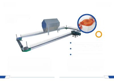 China Broiler Chicken Cage Breeder Feeding System Easy Install for sale