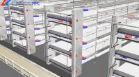 China A Type Battery Layer Cage Poultry Farming Cage System With Automatic Feeding Machine for sale
