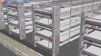 China A Type Battery Layer Cage Poultry Farming Cage System With Automatic Feeding Machine for sale
