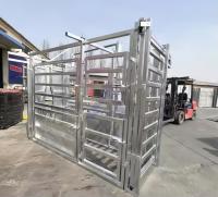 China Easy Install Metal Cattle Shed Onsite Installation Steel Animal Husbandry Equipment for sale