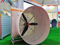 China Stainless Steel Axial Flow Exhaust Fan Piggery Equipment For Livestock Farm for sale