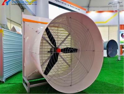 China Stainless Steel Axial Flow Exhaust Fan Piggery Equipment For Livestock Farm for sale