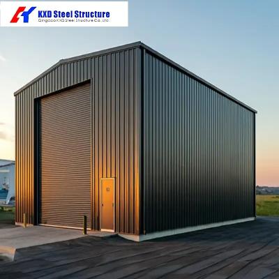China Prefabricated Warehouse Workshop Steel Hangar Shed Construction Industrial Metal Materials Steel Structure Building for sale