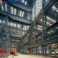 China Prefabricated Industrial Factory Warehouse Metal Frame House Modular Steel Structure Buildings for sale