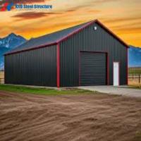 China Livestock Shelter Dairy Farm Barn Steel Structure Cow Shed for Live Cattle for sale