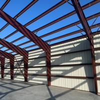 China High Reliability Steel Workshop Building with Customizable 10m-40m Span and Fast Installation for sale