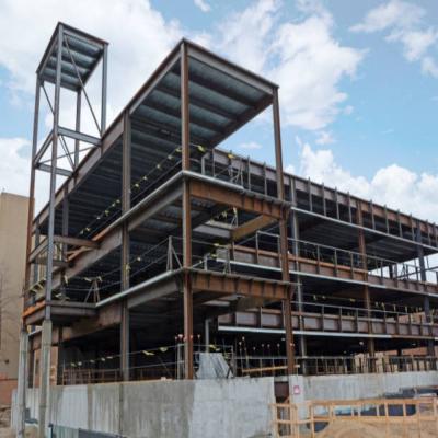 China Custom Design High Strength Steel Frame Building with Long Service Life for Industrial and Commercial Use for sale