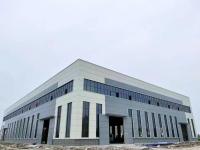 China Single-Slope Roof Prefab Steel Building for Logistics Park and Sorting Terminal for sale