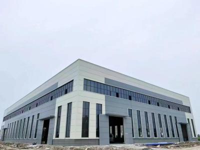 China Single-Slope Roof Prefab Steel Building for Logistics Park and Sorting Terminal for sale