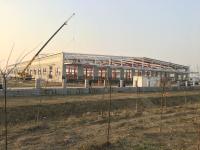 China Quick Assembly Prefabricated Steel Structure Building Bolt Connection Easy Installation Industrial Commercial for sale