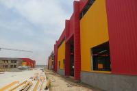 China Quick Assembly Prefabricated Steel Structure Building Bolt Connection Easy Installation Industrial Commercial for sale