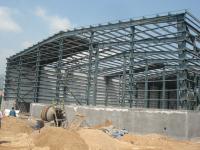 China Pre Engineered Metal Building Q355B Welded H Beam Steel Frame Structure Construction For Industrial Storage for sale
