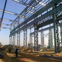 China Industrial Steel Truss Building Q355B Welded Roof Truss Frame Structure Construction For Factory Workshop for sale