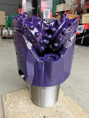 China Mining Steel Tooth Tricone Bit Drilling With Dome / Round Button for sale