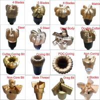 China 6 1/2 In Oil PDC Drill Bits 5 1/2'' - 17 2/1'' For Construction Works for sale