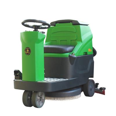 China DQX56A CE Certified Ride-on Floor Scrubber with 56cm Cleaning Width for office workshop supermarket for sale
