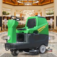 China DQX86A Floor scrubber with 86 cm cleaning width front-wheel drive for uphill surfaces CE certified for sale