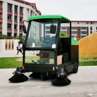 China DQS19B 74.8 inch clean width Semi-enclosed Ride-on Floor Sweeper for sale