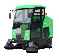 China DQS19C 74.8 inch clean width Fully-enclosed Ride-on Floor Sweeper for sale