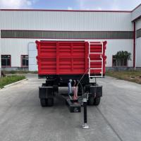 China 7CX-10 Double axle and egiht tyres Trailer for sale