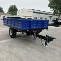 China 7CX-2E Single axle and two Tyres Trailer for sale