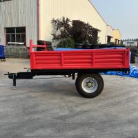 China 7CX-2E Single axle and two Tyres Trailer for sale