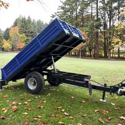 China 7CX-2E Single axle and two Tyres Trailer for sale