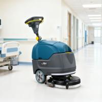 China i-M4 Walk-behind Floor Scrubber – Compact & Rechargeable Floor Cleaning Machine for sale