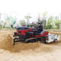 China HANDSOMER 1200 Ride-On Beach Cleaner | 60HP Tractor Hydraulic Rotary Sand Sifting Machine for sale