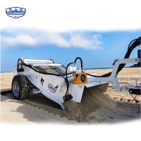 China HANDSOMER-1400 Tractor Towable Beach Cleaner | 1.4m Hydraulic Vibration Sand Sifter for sale