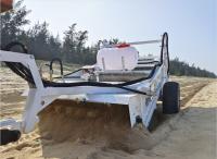 China HANDSOMER 1900 Tractor Towable Beach Cleaner | 1.9m Hydraulic Vibration Sand Sifting Machine for sale