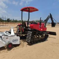 China 100HP Water & Drought Dual-Purpose Crawler Tractor TFY100 With Front Excavator & Bulldozer Blade for sale