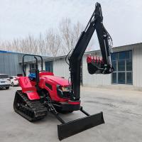 China 100HP Water & Drought Dual-Purpose Crawler Tractor TFY100 With Front Excavator & Bulldozer Blade for sale