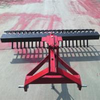 China 3m 3-Point Hitch Landscape Rake Harrow B-3.1 for 40-80HP Tractor, 60 Tines Farm Rake for sale