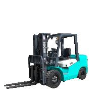 China RF30E 3.0T Electric Powered Industrial Forklift, 3000kg Rated Load, 3000mm Lifting Height, 76.8V/206Ah Battery, Solid Tires for sale