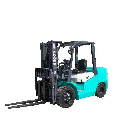 China RF30E 3.0T Electric Powered Industrial Forklift, 3000kg Rated Load, 3000mm Lifting Height, 76.8V/206Ah Battery, Solid Tires for sale