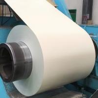 China HDP Polyester Coated Aluminum Coil Stock White Aluminum Trim Roll for sale