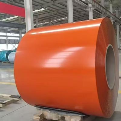 China Customizable Colors 600-1250mm Width 0.25-1.2mm Thickness Color Coated Aluminum Coil for Roofing and Wall Panels for sale