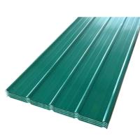 China Color Coated Galvanized Steel Corrugated Metal Sheet 0.12mm - 1.2mm Thickness for Roofing & Wall Cladding with Custom RAL Colors for sale