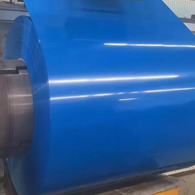 China 20-25 Microns Front Coating PVDF Coated Aluminum Coil with Mirron Finish for Long-term Color Stability for sale