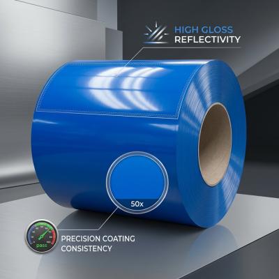 China PE Polyester Coated Aluminum Coil Economical Building Solution for African Construction Market for sale