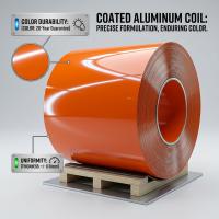 China PE Polyester Coated Aluminum Coil Economical Building Solution for African Construction Market for sale