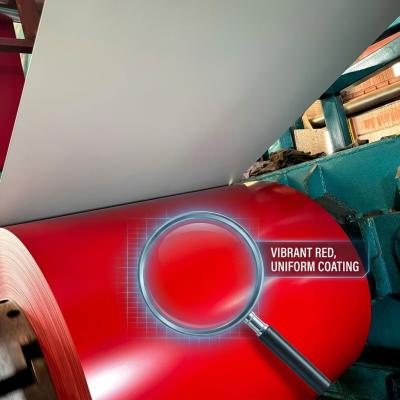 China 3003 3004 High Tensile Strength Prepainted Aluminum Coil for North American Industrial Applications for sale