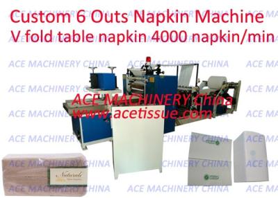 China High Speed 4000 Napkin/Minute Tissue Paper Folding Machine With Cover for sale