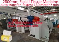 China Facial Tissue Paper Making Machine V Fold Interfolded Up To 3000mm Wide Jumbo Roll for sale
